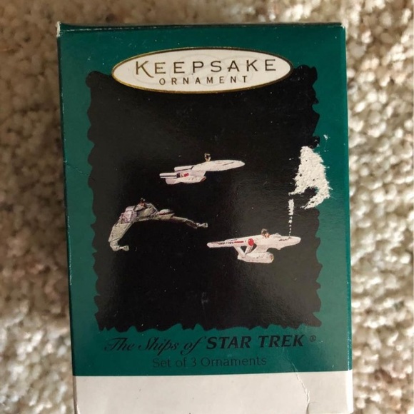 KEEPSAKE the Label | Holiday | Keepsake Star Trek Ornaments Light Up ...